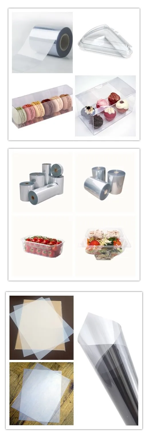 Packaging Tray Materials Rigid Pvc Pet Rigid Plastic Film In Roll - Buy ...