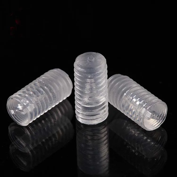 M2 M2.5 M3 M4 Flat End Headless Slotted Nylon Plastic Set Screw - Buy ...