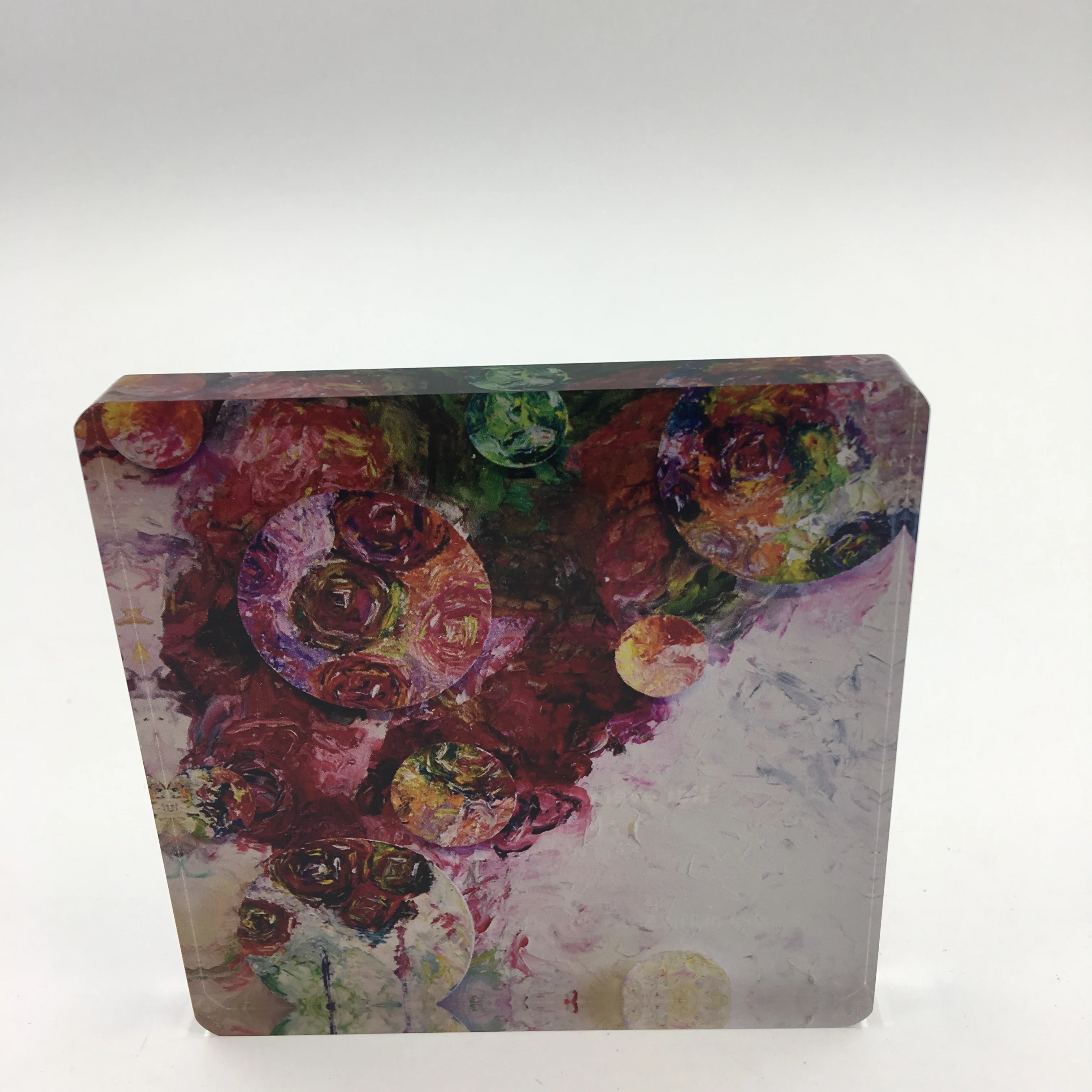 Ad 3d Laser Crystal Block With Light Base - Buy 3d Laser Engrave ...