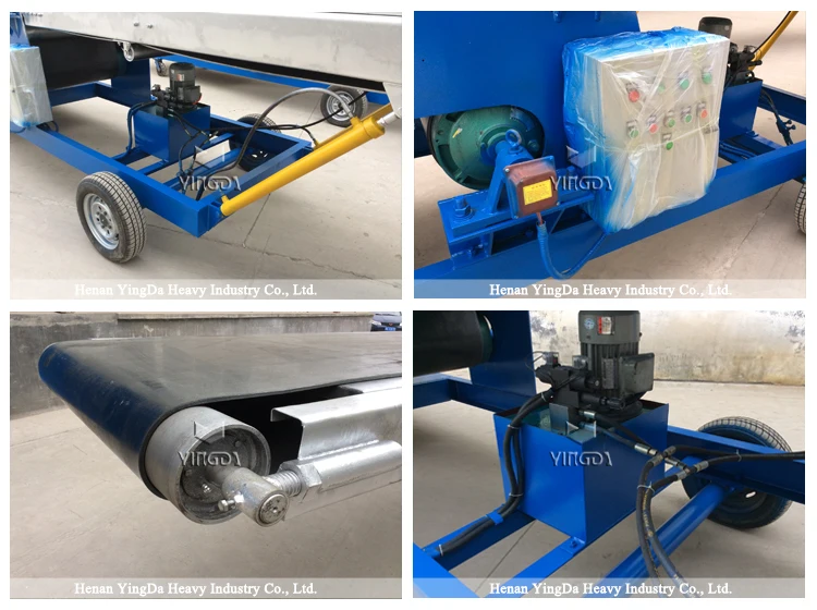 Mobile Belt Conveyor Loader for Gravel Conveying - Yingda Heavy Industry