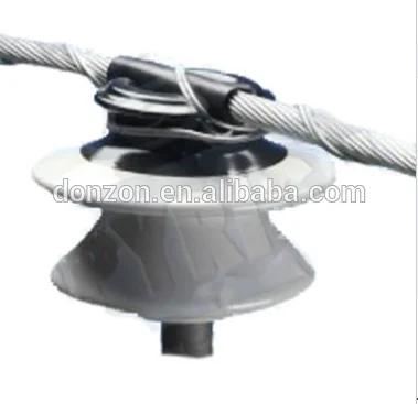 33 KV / 11KV Material Helical Dead - End Preformed Top Tie for Insulator