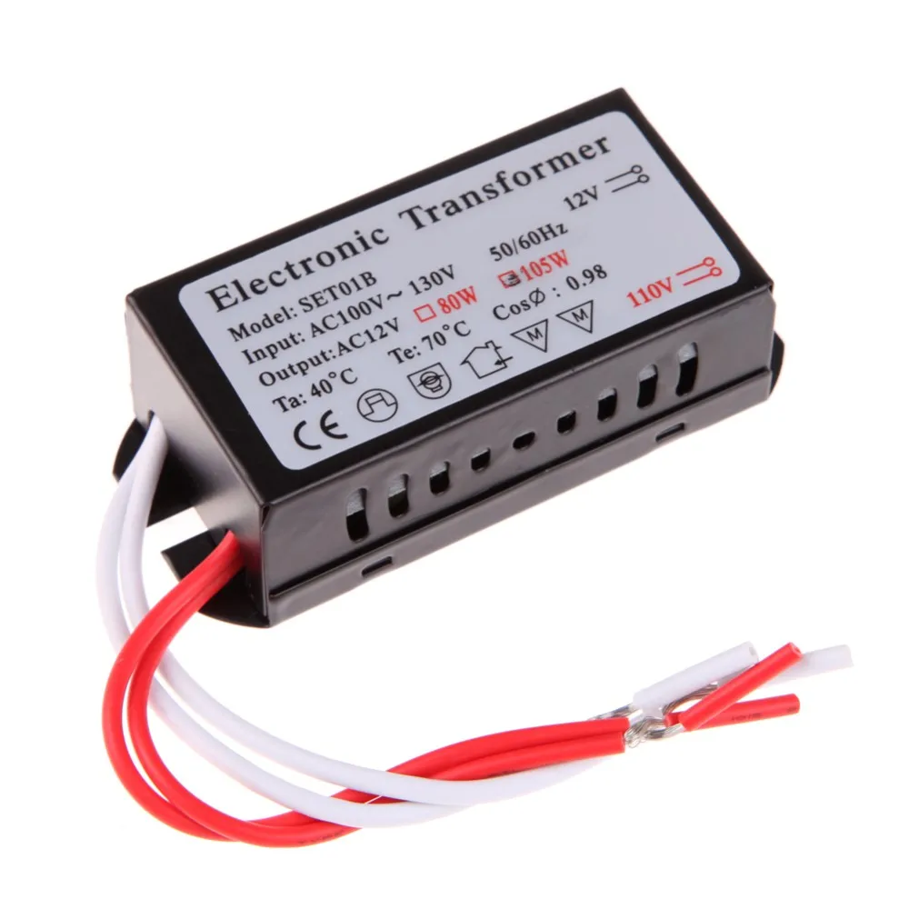 Top Quality 105w Ac110v To 12v Electronic Transformer Driver For Led ...