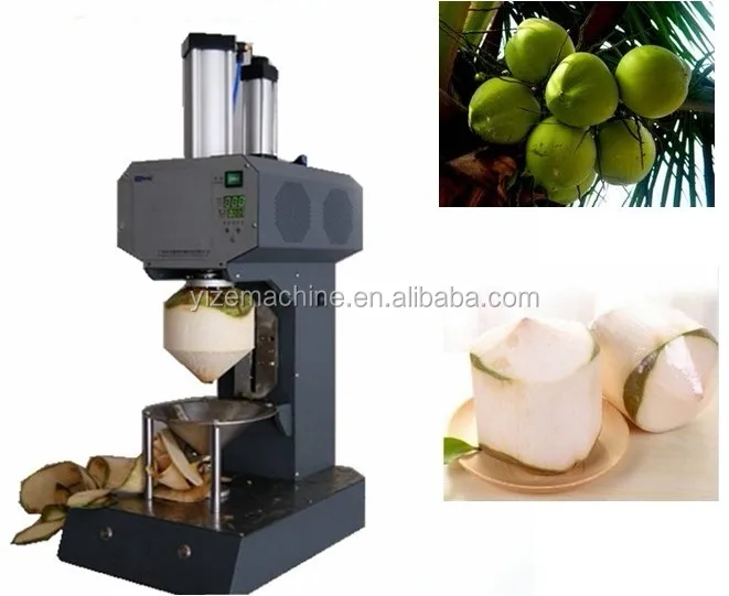 Comercial Coconut Peel Trimming Machine Coconut Processing Machinery ...