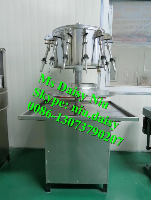 Semi-automatic Wine Bottle Filler/beer Bottle Filling Machine/champagne ...