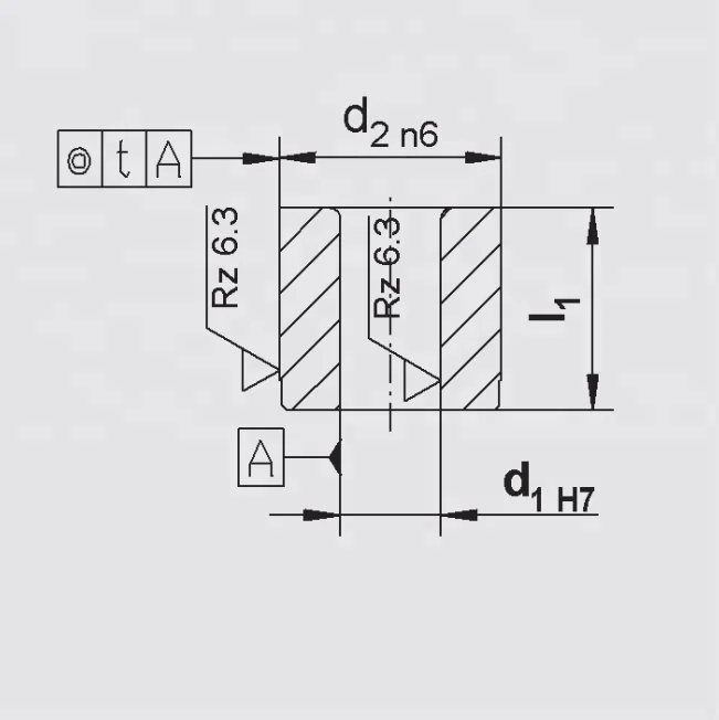 DIN 9845 C Die Bushes Tungsten Carbide Guide High Precision Die Mold ...
