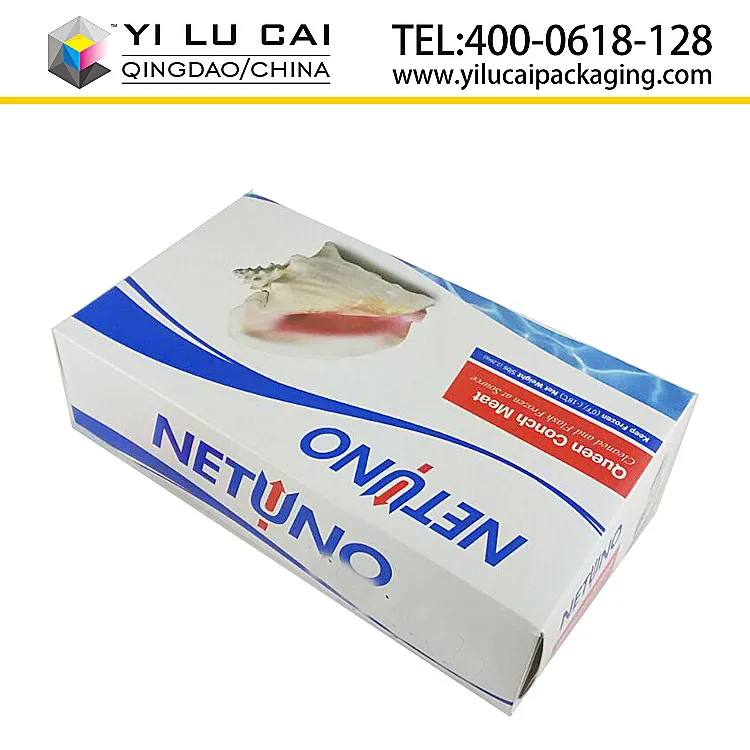 Foldable Cardboard Shrimp Box Frozen Packaging Box - Buy Shrimp Box ...