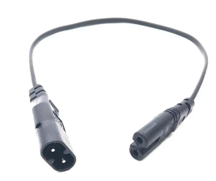 Free Ship C7/C8 Power "8" Figure Adapter Converter Cable