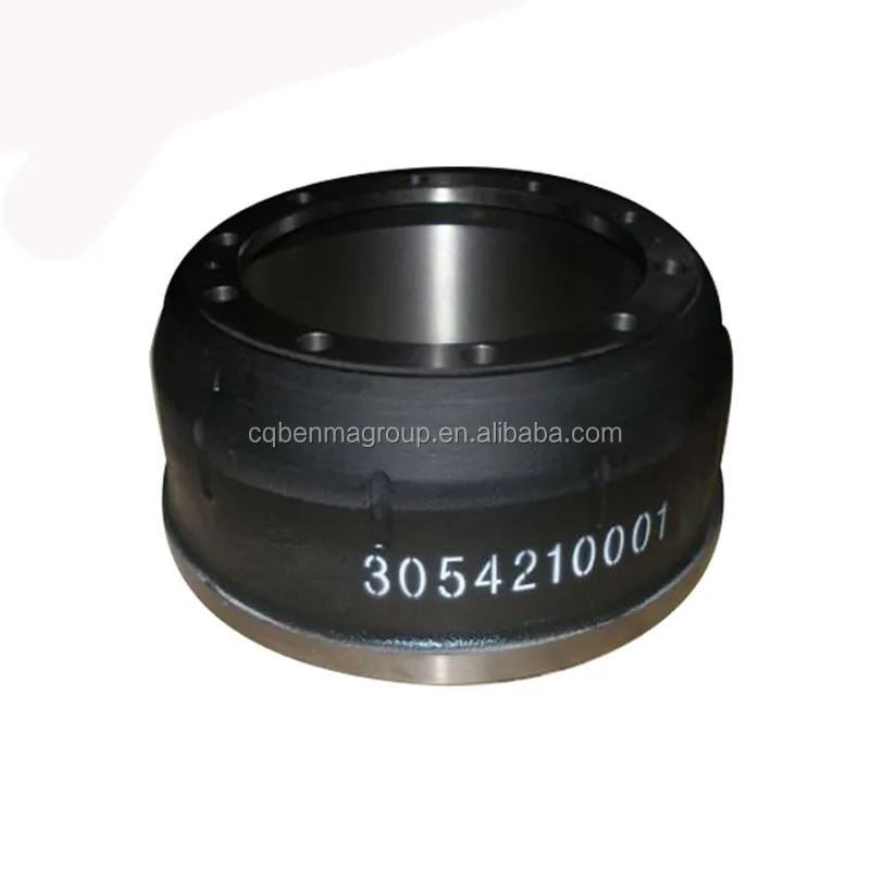 Tambor de freno de camión delantero de hierro fundido para MERCEDES ...