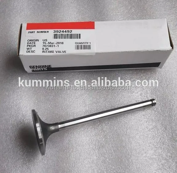 6c 6cta 6ct 6ct8.3 Diesel Engine Parts Exhaust Valve 3921444 Intake ...