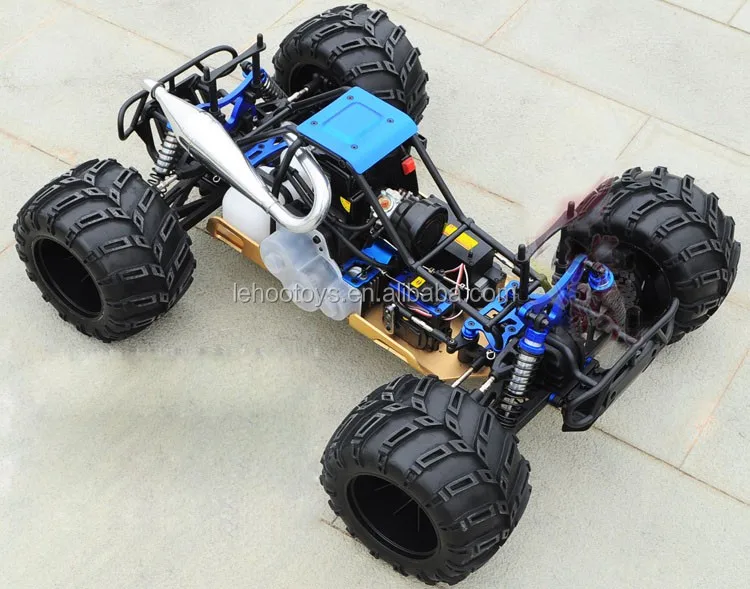 Hsp 94050 2.4g 1/5 Scale 4wd Rc Gas Monster Truck 26cc Engine Off Road ...