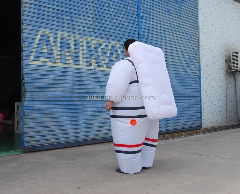 White Inflatable Spacesuit Costume For Adults,Inflatable Astronaut ...