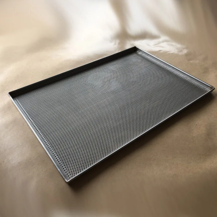 Stainless Steel Perforated Mesh Baking Tray for Drying Food