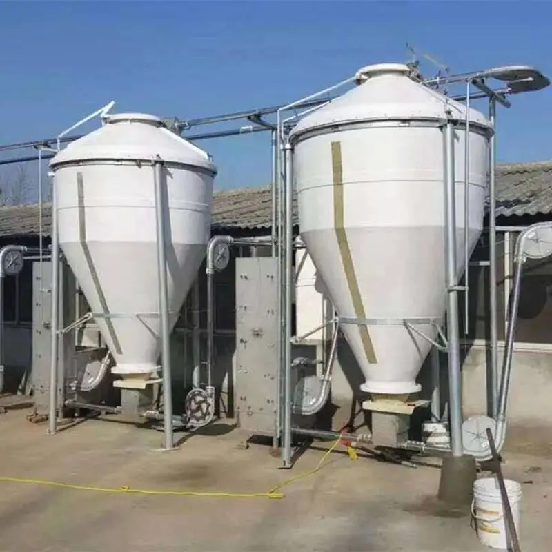 Silo De Alimentación Automática Para Granja De Cerdo,Silo De ...