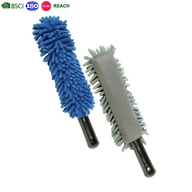 BSCI Bendable Microfiber Duster, Customized Short Handle Cleaning ...