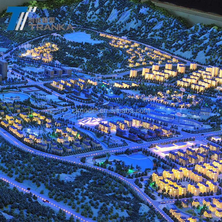 High Quality Topographic Model with Contour Line for Urban Planning