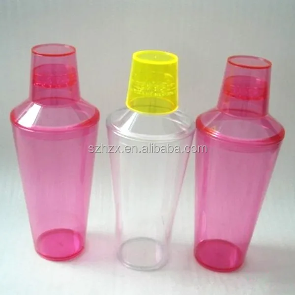 Mini Plastic Cocktail Shaker Set - 700ml Promotional