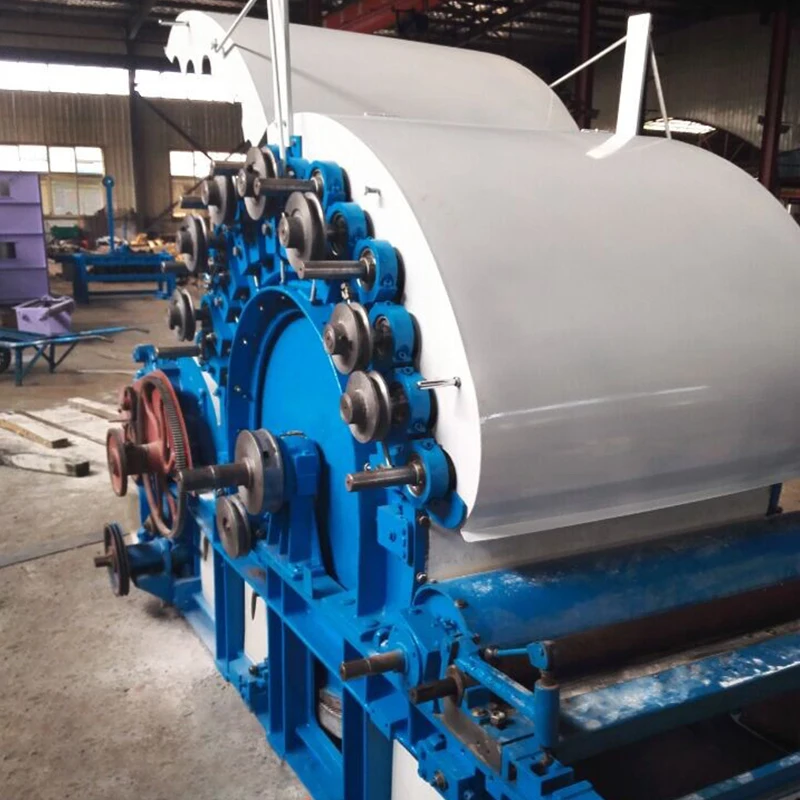 Non Woven Single Cylinder Double Doffer Carding Machine For Polyester ...