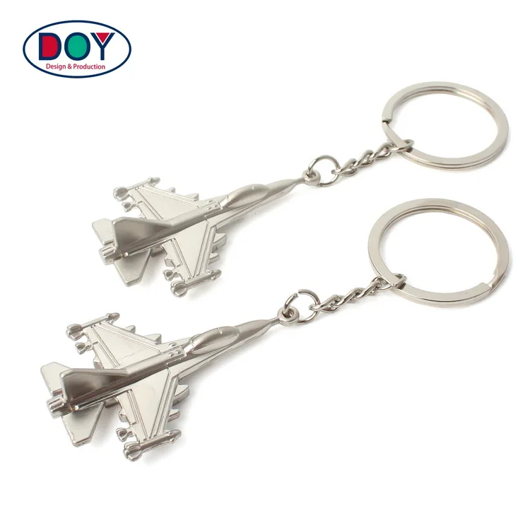 Key Chain Maker Custom Made 3d Logo Airplane Metal Keychains For Gift ...