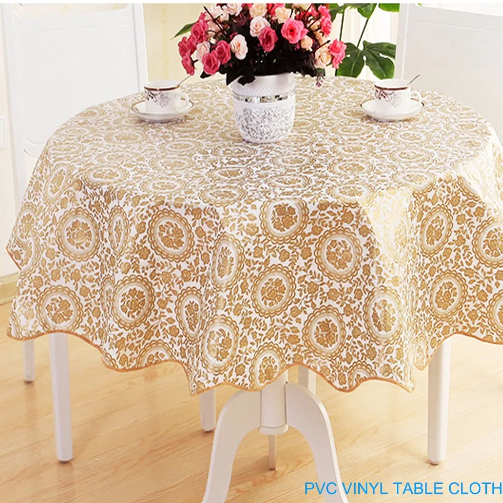 Transparent Plastic Table Cloth Pvc/pe/peva Waterproof Table Cloth ...