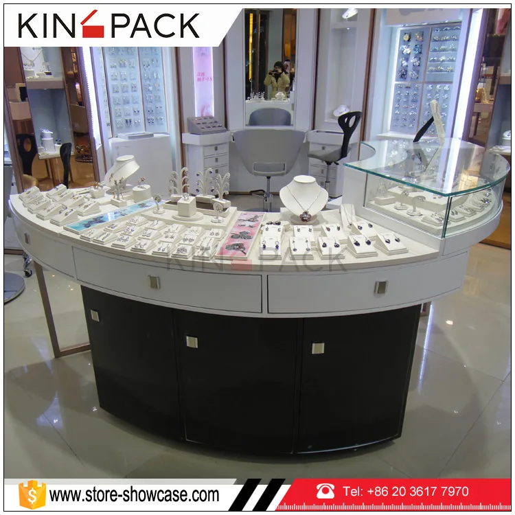 Simple Style Good Quality Mall Jewelry Store Retail Fixtures Furniture ...