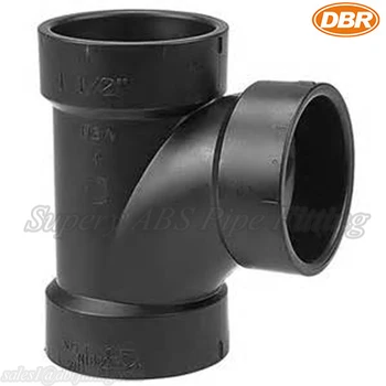 High Quality Abs Plastic 4 Inch Water Fitting Flush Cleanout Tee ...