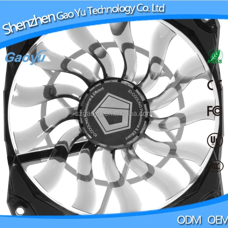 12015 Slim Fan 15mm Thickness Temperature Controlled Exhaust Fan Big ...