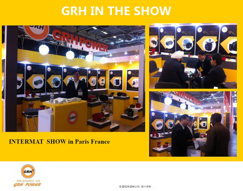 Grh Hydraulic Gear Pump For Construction Machine - Buy Hydraulic Gear ...