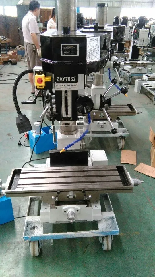 Belt-driven Round Column Drilling And Milling Machine - Buy Round ...