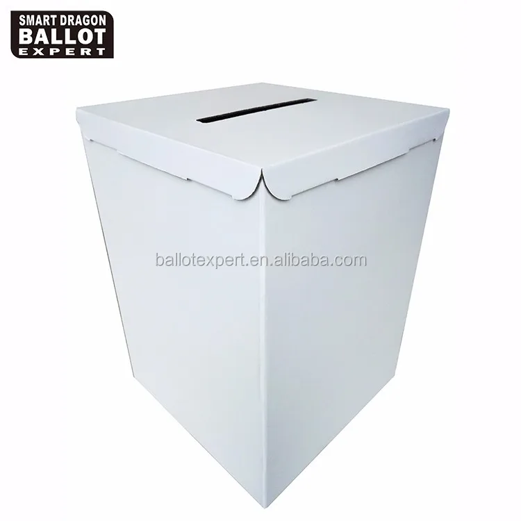 Cardboard Suggestion Box & Ballot Box Template for Elections