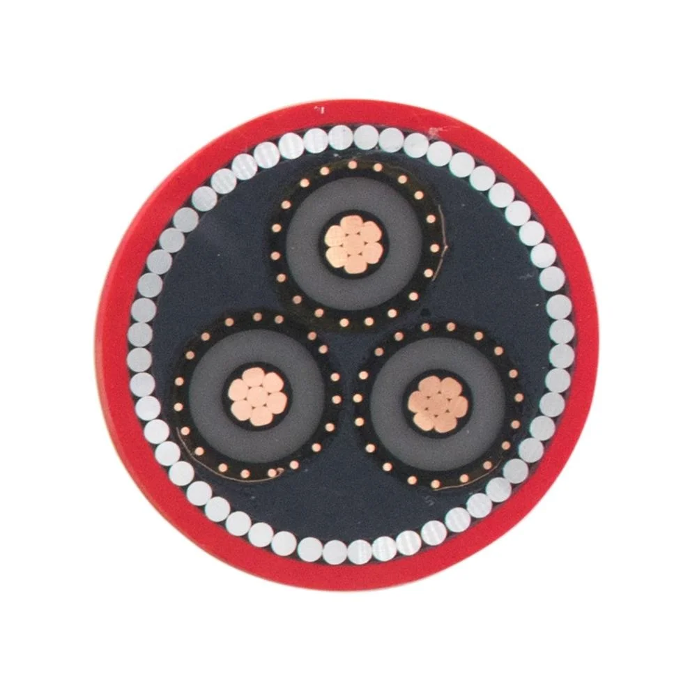 XLPE Insulated Electric Power Cable - THREE CORES TYPE N2XSEYBY