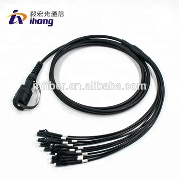 Outdoor Mpo Waterproof Connector To Lc 12cores Outdoor Rru Cpri Fiber ...