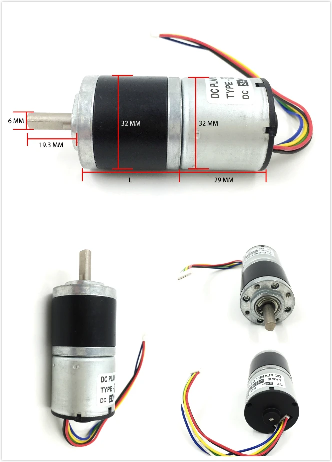 12v Dc 모터 24v 마이크로 기어 감속기 15w 느린 브러시 포지티브 및 네거티브 모터 속도 모터직류 전동기