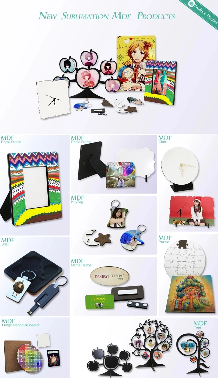 Sublimation MDF Product Features