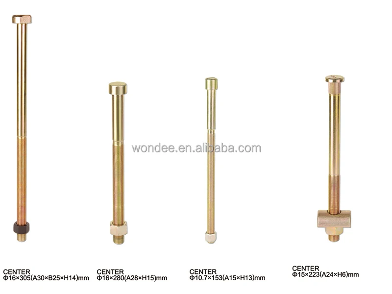 Wondee Truck Leaf Spring Center Bolt For Sale - Buy Center Bolt,Leaf ...