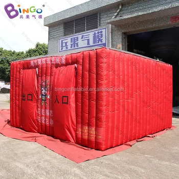 Mini Inflatable Fire Training Simulator Escape Room Safety House - Buy ...