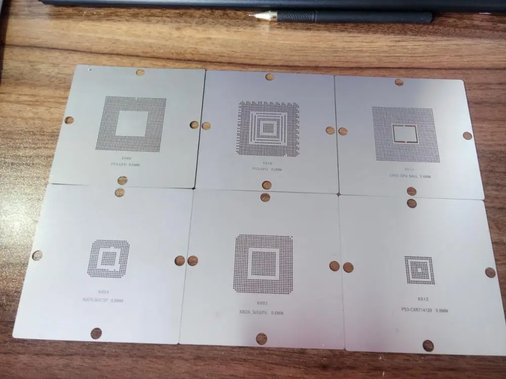 199pcs BGA Stencil Set for Laptop Reballing Tools & BGA Chip Rework