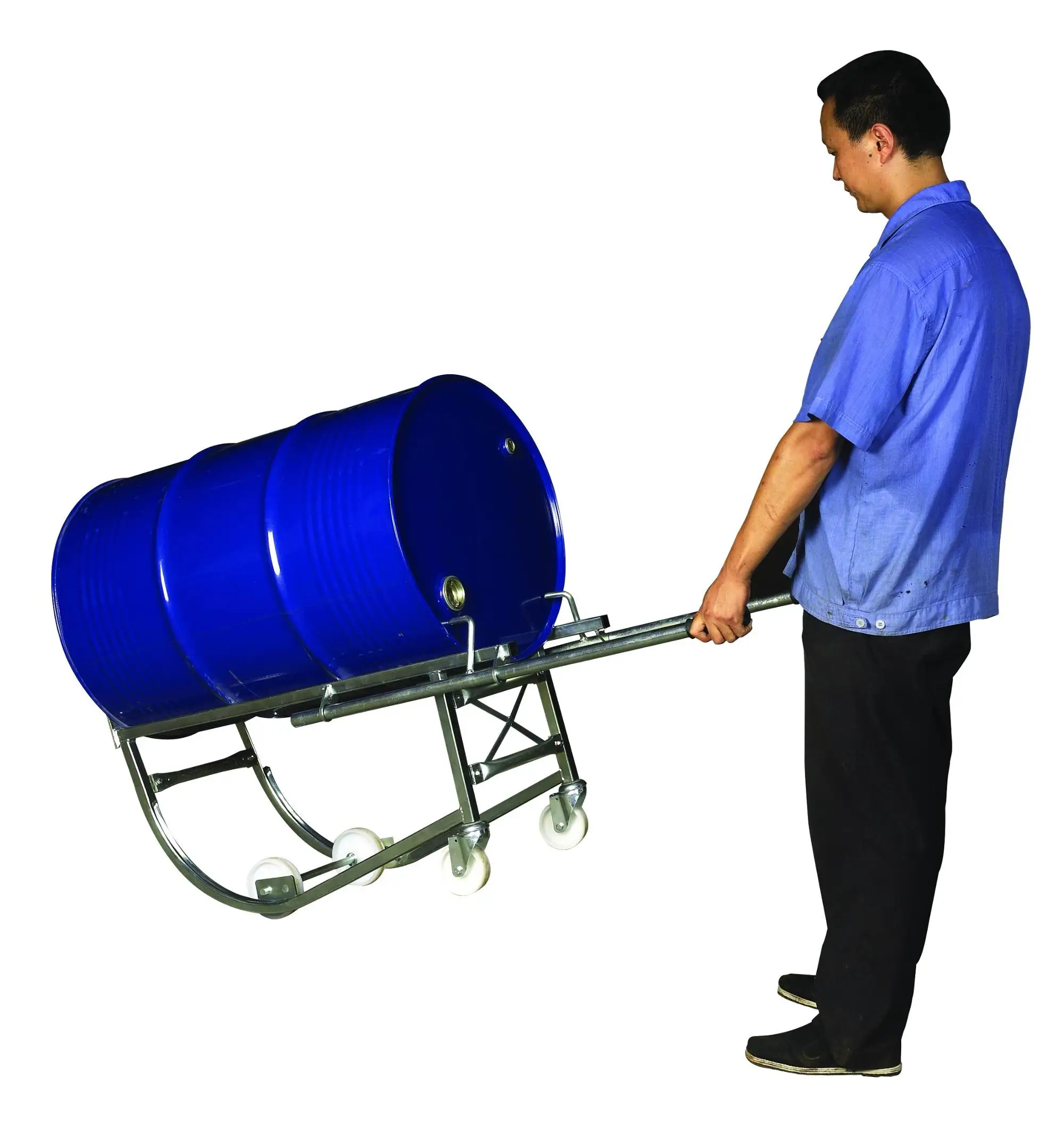Giant-Move Manual Oil Tank Carrier with Wheels – 270KG Capacity Drum ...