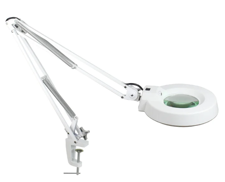 LT-86A ESD LED Magnifier Lamp 10X with Green Optical Glass for Beauty ...