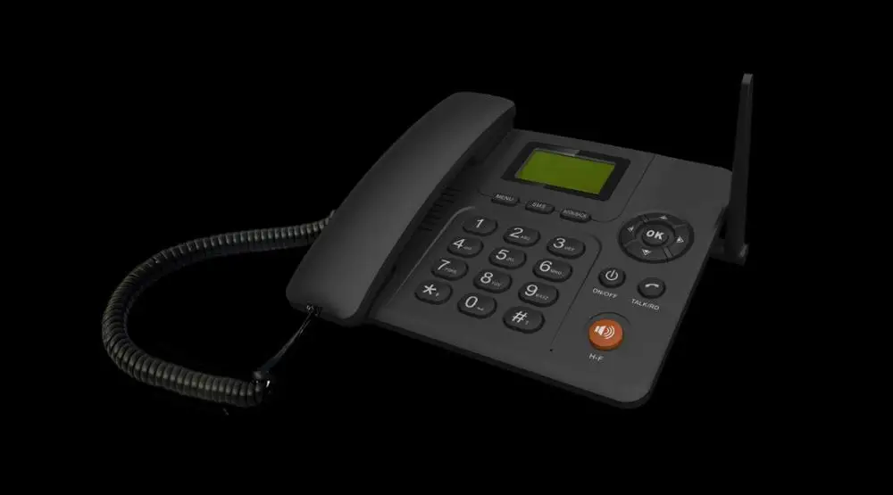 6688 Gsm 3g Fixed Wireless Desktop Phone With Dual Sim Card - Buy Fixed ...