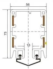 MARCH Powered Enclosed Conductor Busbar for Crane Rails