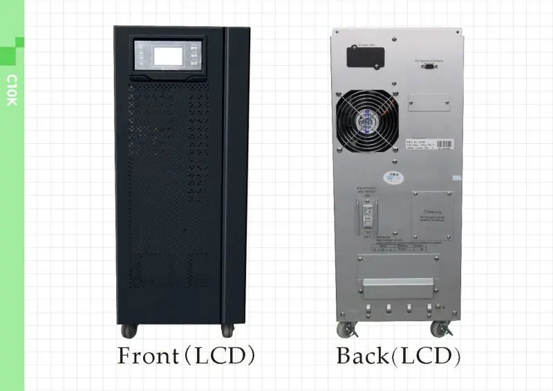 15kva Ups 380 Vac 50hz Input 220 Vac 50hz Output Ups 3 Phase In Single ...