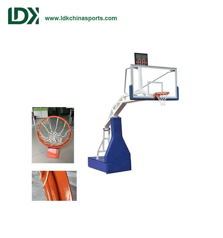 Indoor Folding Basketball Stand - Portable & Durable Hoop