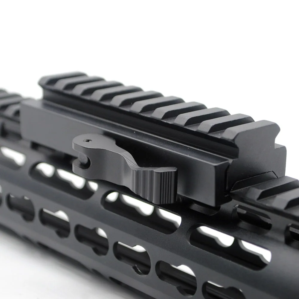 Tactical Qd Detachable 20mm Picatinny Rail Low Profile Riser 9 Slots Qr ...