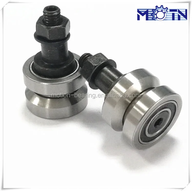 U Grooved Track Roller Wheel Bearings For Linear Guide Rail Lfr50/8 ...