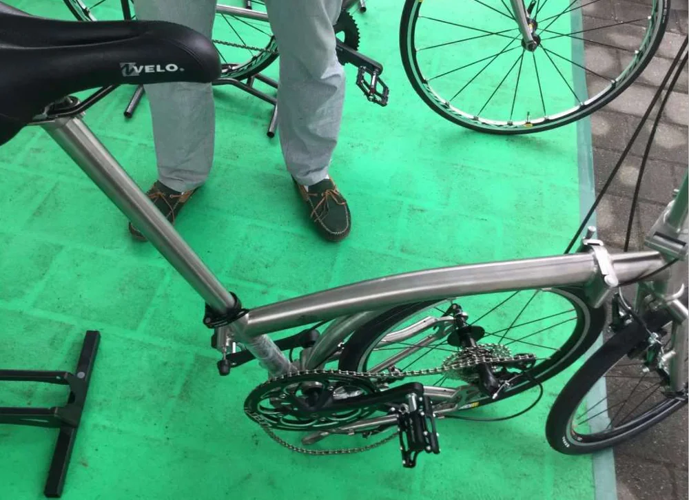 Supply 20'' 16'' Titanium Bike Frame With Light Weight High Quality And ...