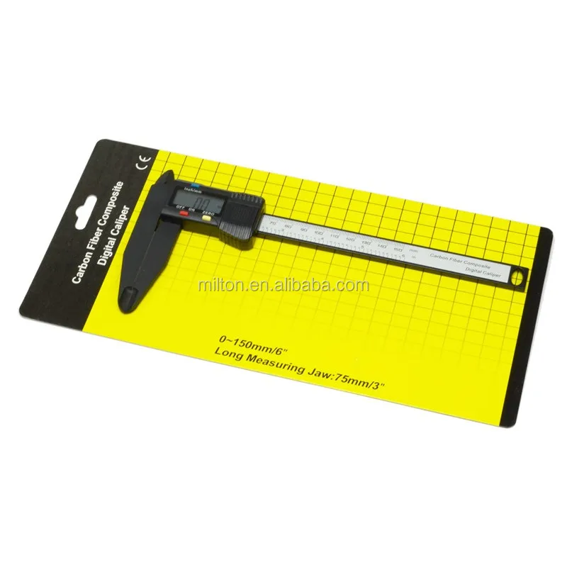 Long Jaw 150mm 6inch Digital Caliper With Jaw Long 75mm - Buy Vernier ...