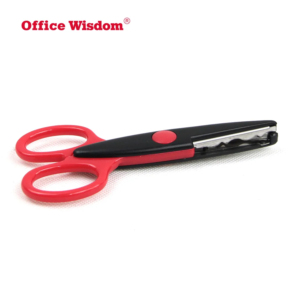 Office Wisdom Big Wave Scissors - Versatile DIY Crafts Tool