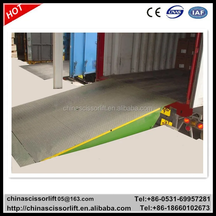 Fixed Folding Dock Ramp Adjustable Loading Dock Ramp Unloading ...