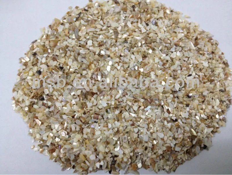 Crushed Mother Of Pearl Shell Chips For Terrazzo - Buy Shell Chips ...