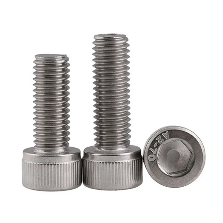A2 70 De Acero Inoxidable De Cabeza Allen Tornillo Tapa Pernos Din 912